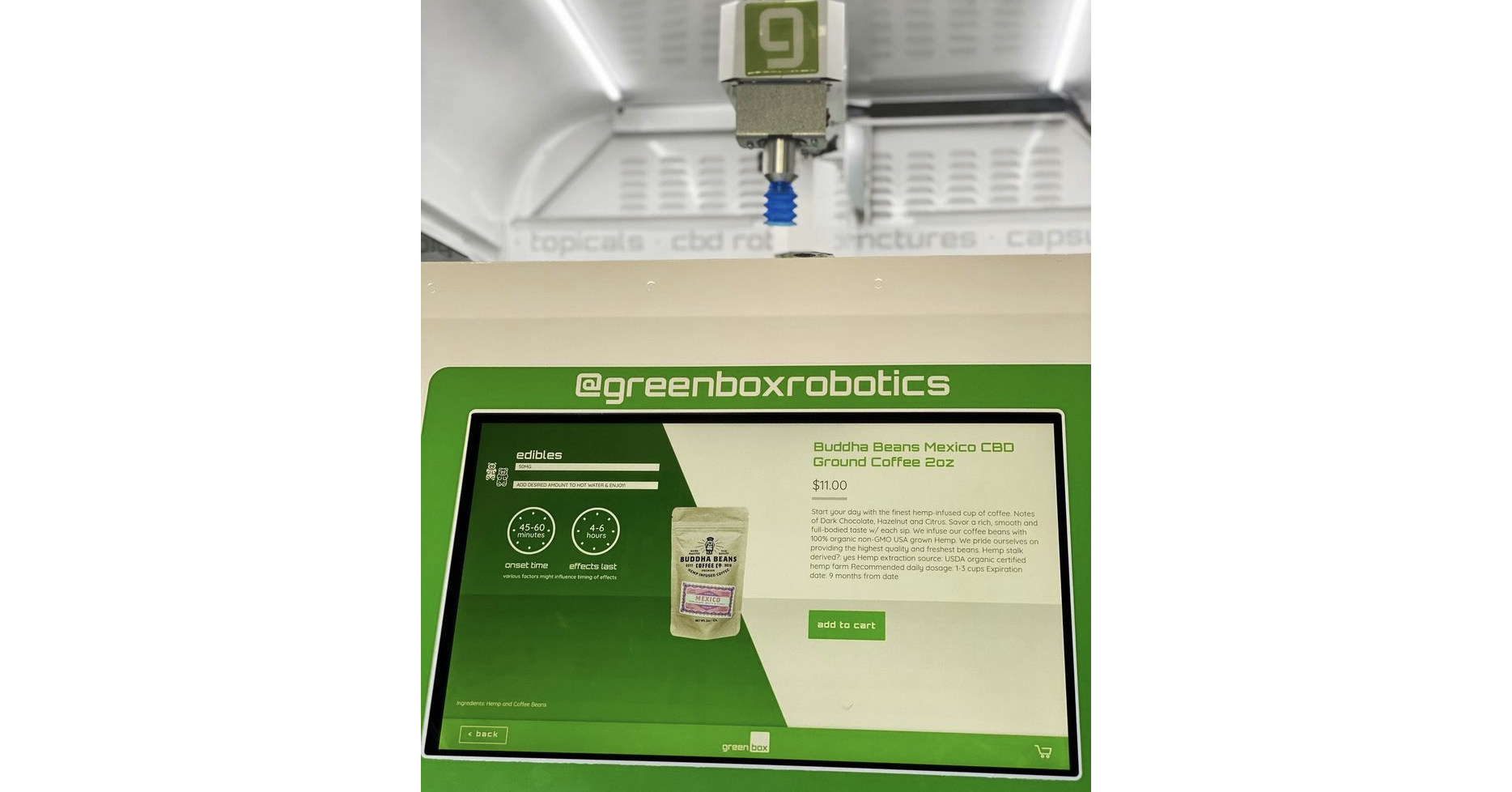 Genesis Boutique & CBD Partners with Green Box Robotics to Install CBD ...