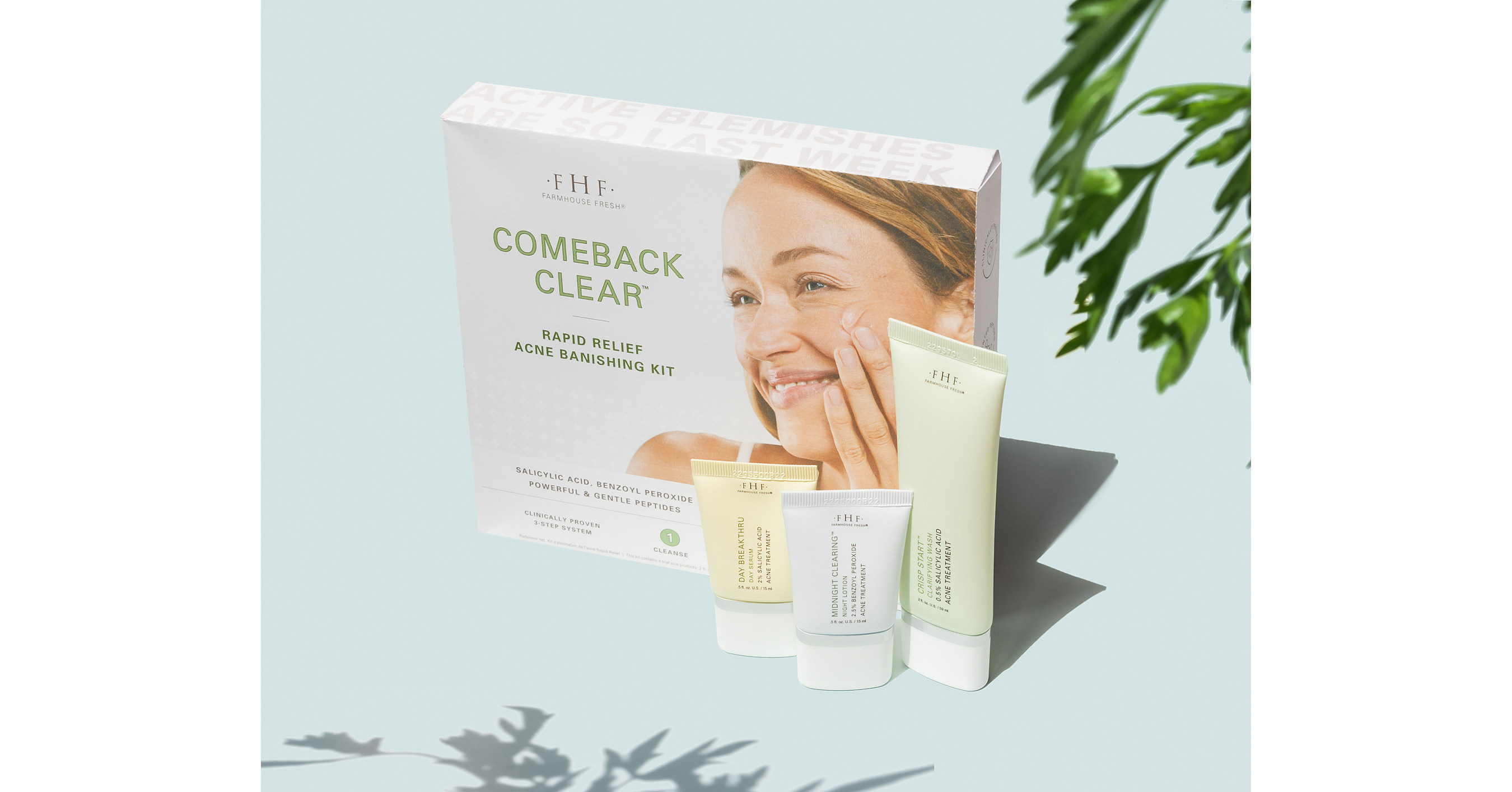 5 DAYS TO 'COMEBACK CLEAR™' FROM ACNE FARM-GROWN, ACNE-BUSTING ...