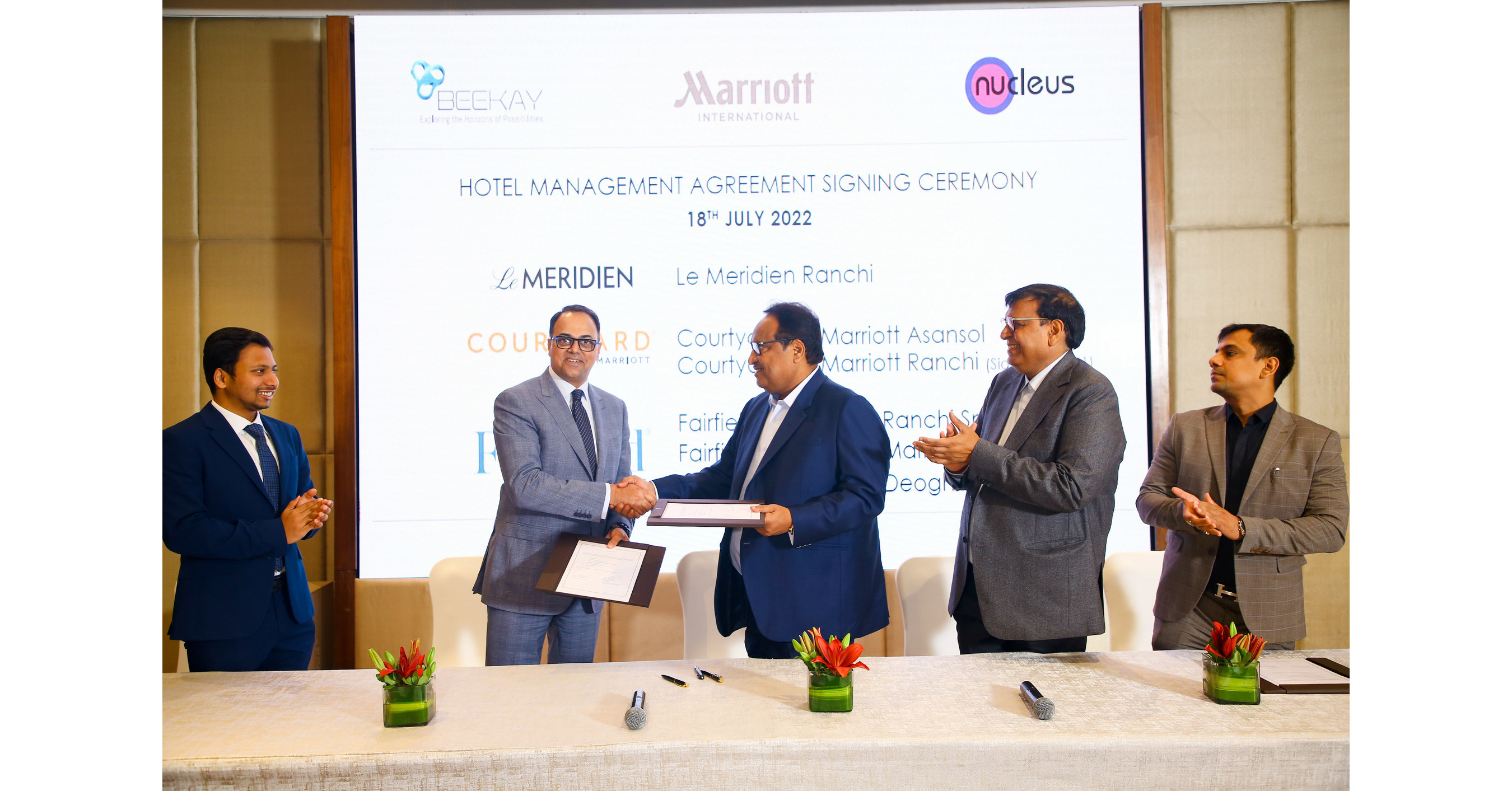 MARRIOTT INTERNATIONAL SIGNS AGREEMENT WITH BEEKAY GROUP TO BRING FIVE ...
