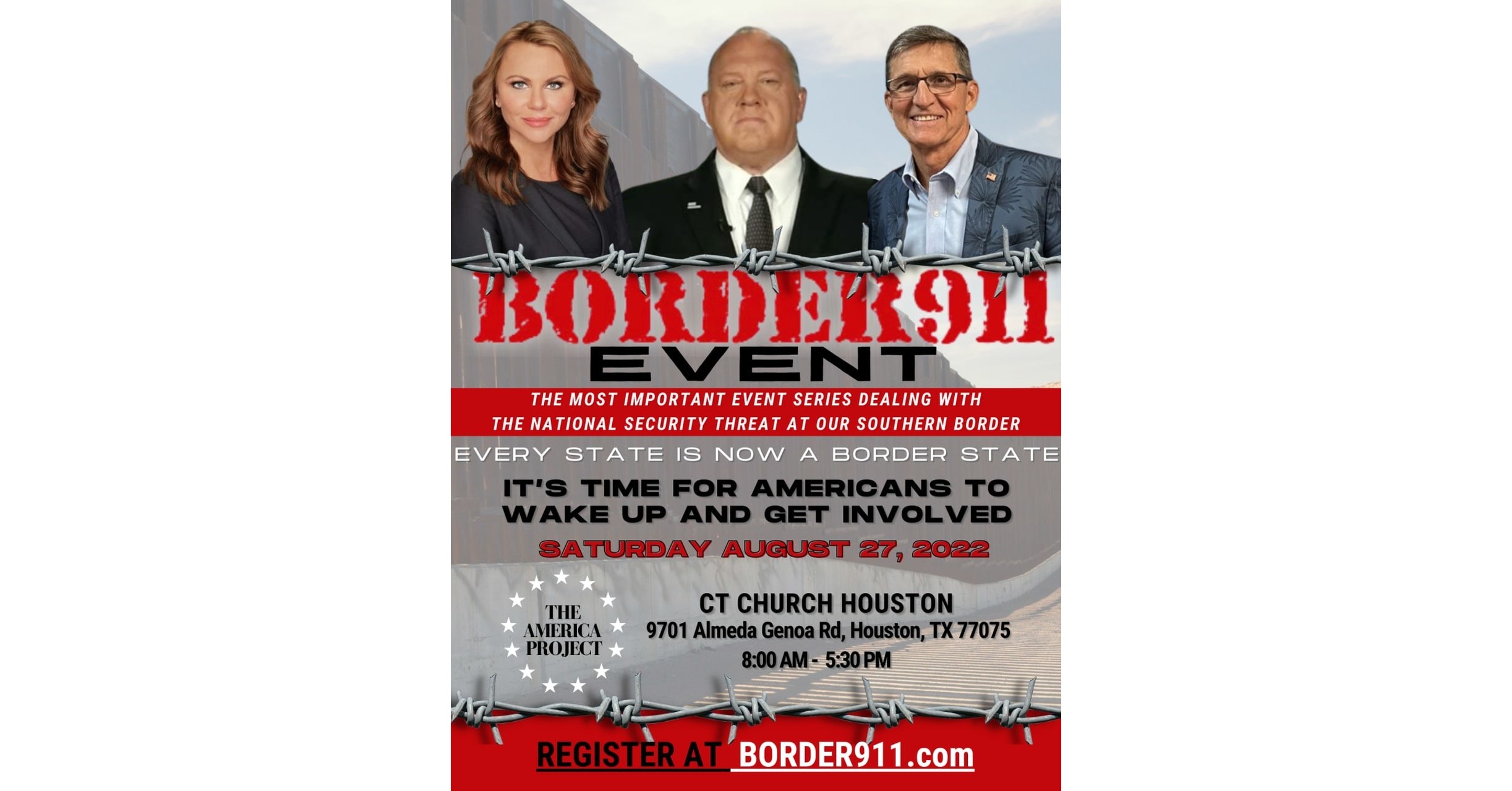 Border 911 Tour Happening on August 27th in Houston TX