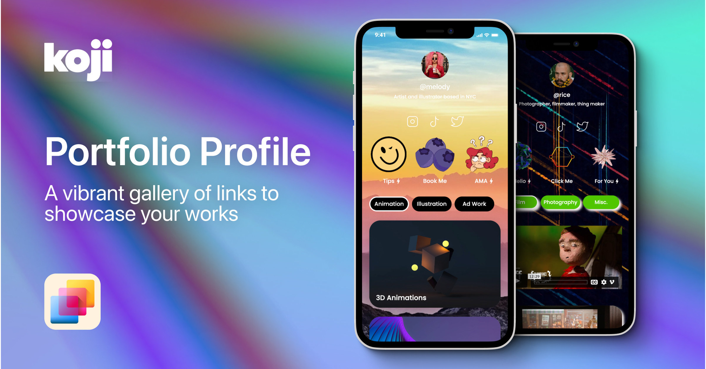 Creator Economy Platform Koji Announces "Portfolio Profile"