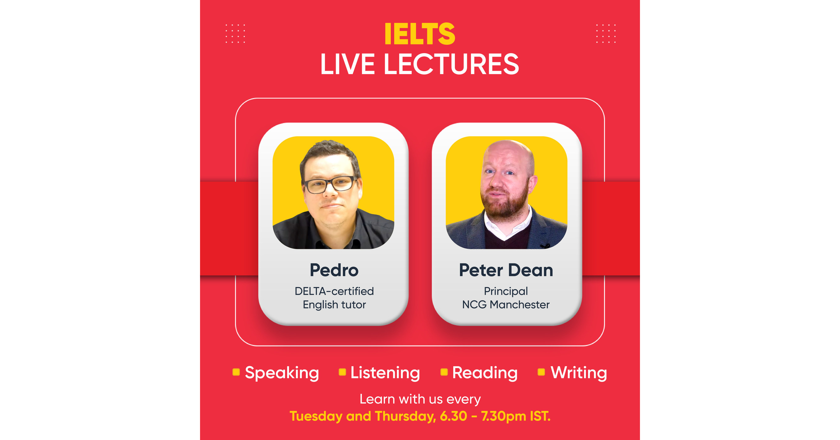 Edvoy provides free online IELTS classes for all international students