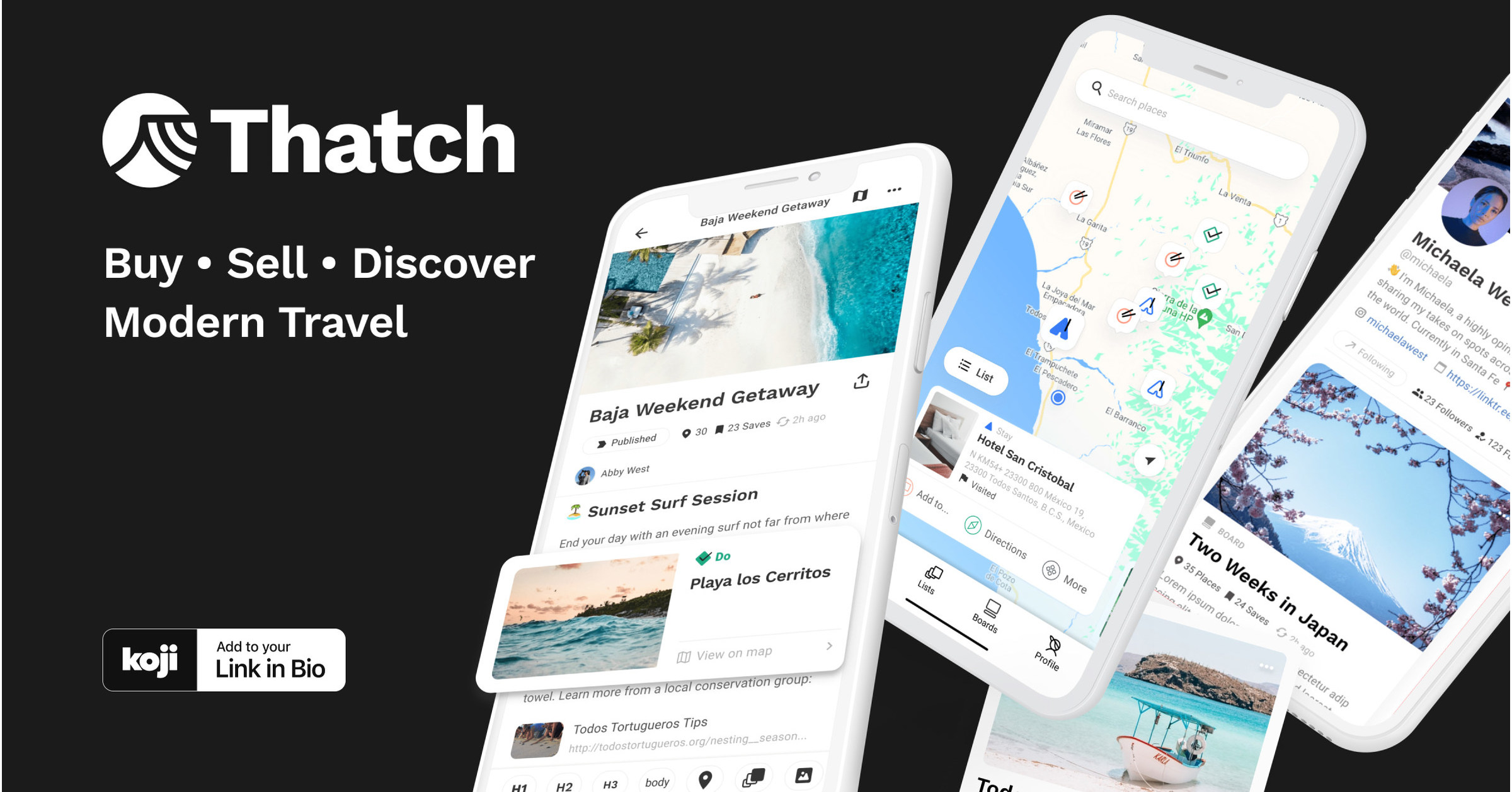 Travel Creator Platform Thatch Announces "Thatch" App on Creator ...