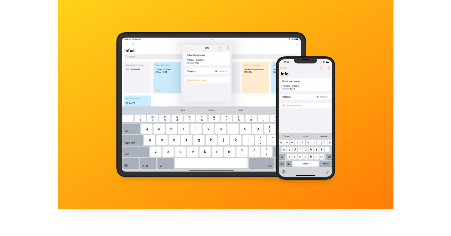New iOS App Infos Changes How You Remember Key Information