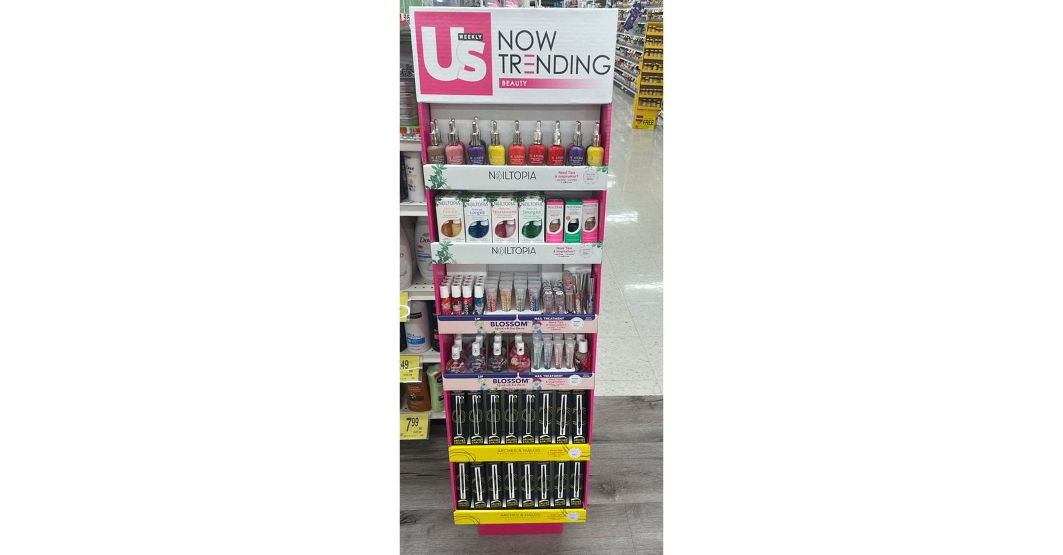 Grocery Beauty Aisles Go Glam with Us Weekly Now Trending Displays