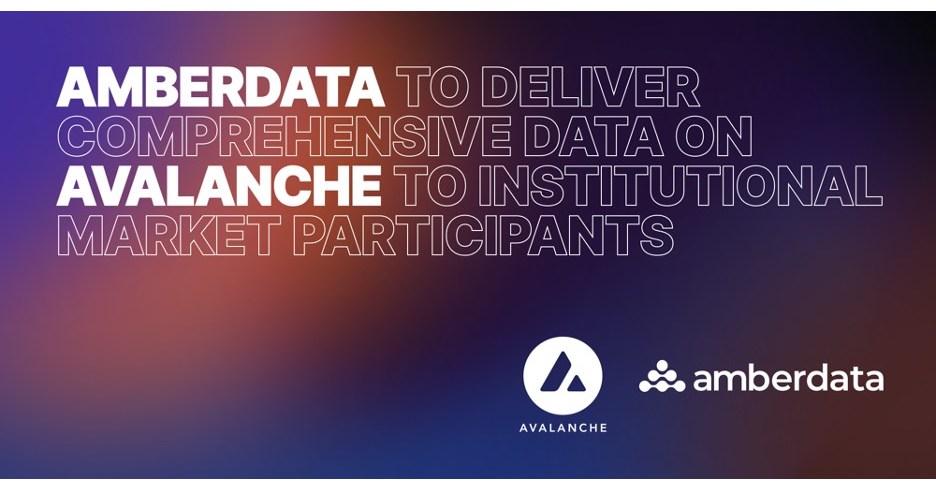 Amberdata to Deliver Comprehensive Data on Avalanche to Institutional ...