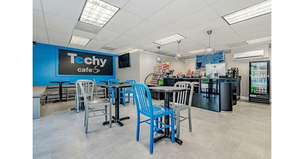 Techy Cafe "Now Opening" Inside Of Walmart For The Coffee Shop ...