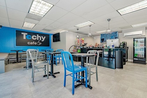 Techy Cafe "Now Opening" Inside Of Walmart For The Coffee Shop ...