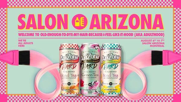 AriZona Hard, the Iconic AriZona Iced Tea with 5% Alcohol, Officially ...