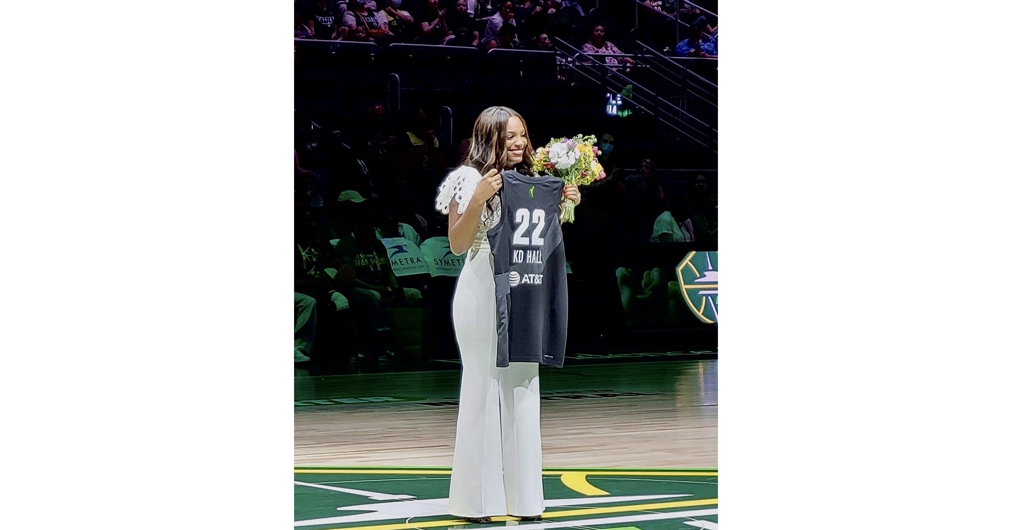 KD Hall Recognized by 4x Champion Seattle Storm for Empowering Women ...