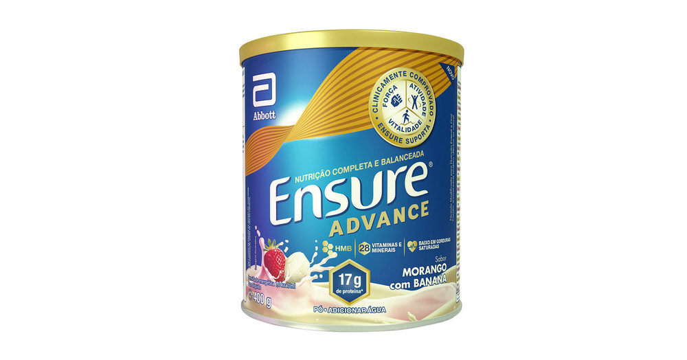 Abbott lança Ensure Advance, suplemento nutricional que ajuda no ...