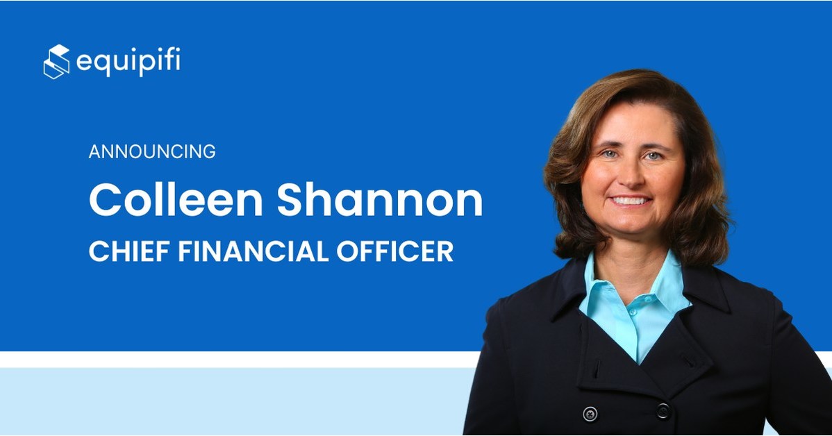 Colleen Shannon Joins equipifi as Chief Financial Officer