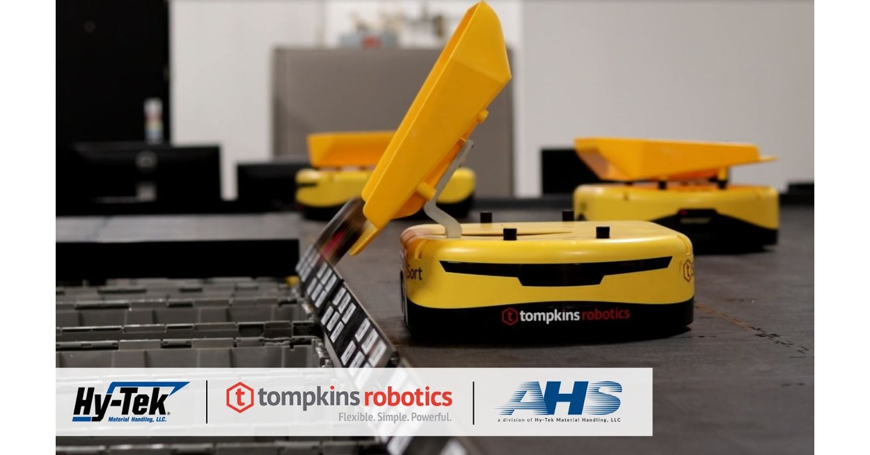 Hy-Tek and AHS Announce Partnership With Tompkins Robotics