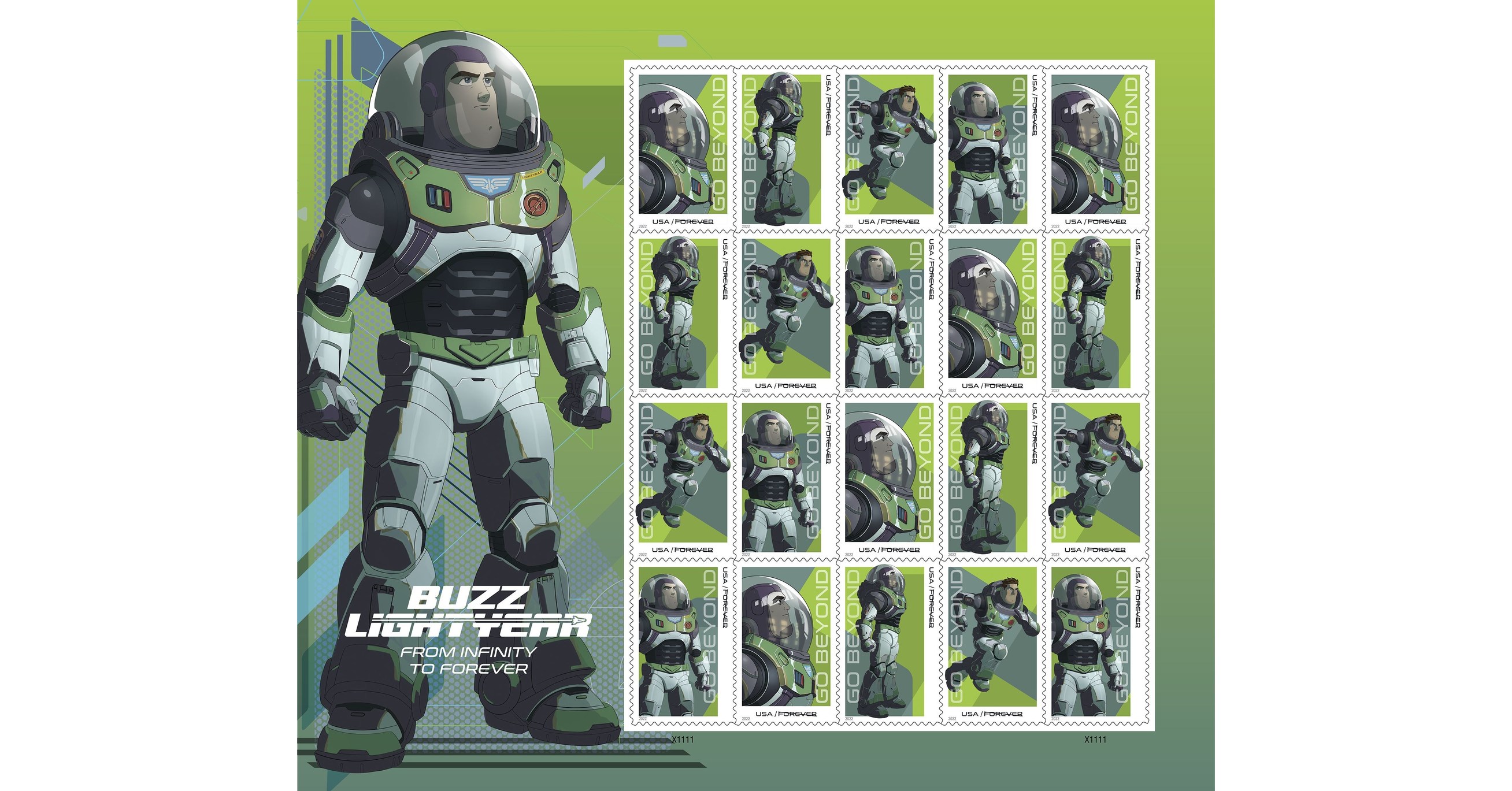 'Go Beyond' With New Forever Stamps