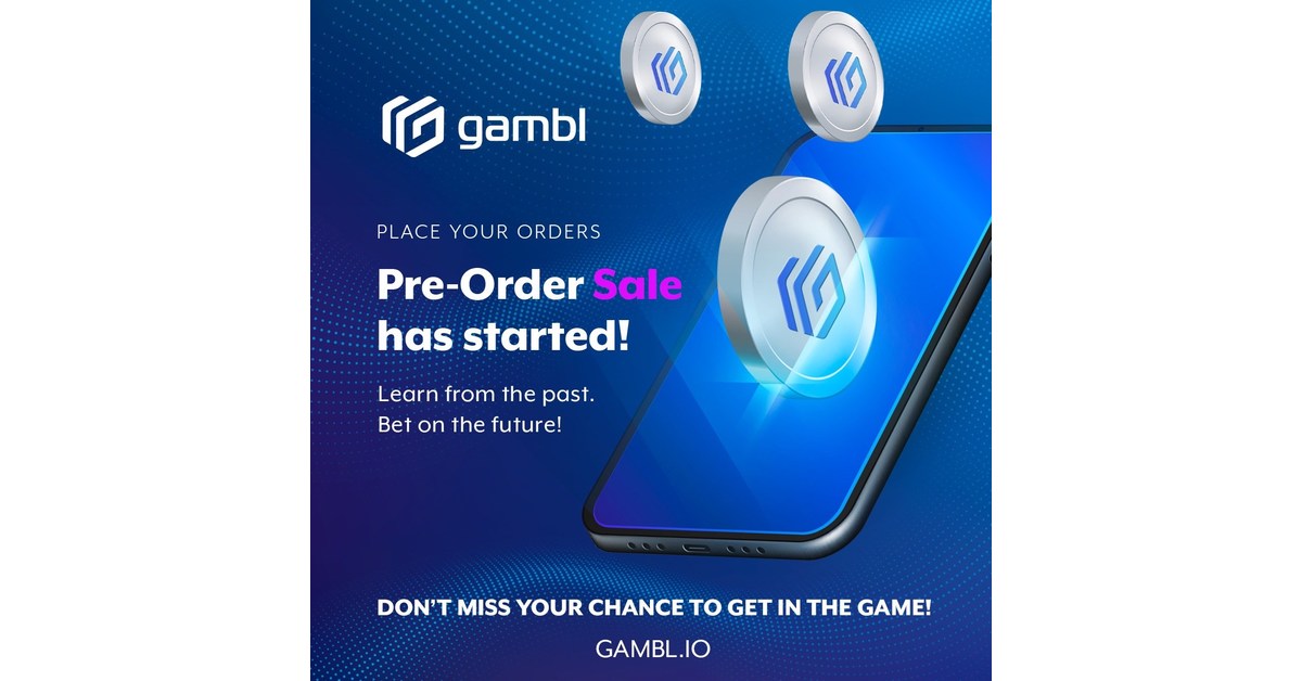 GAMBL.io Launches Pre-Order Sale of Coins, Advocates for Mass Adoption ...