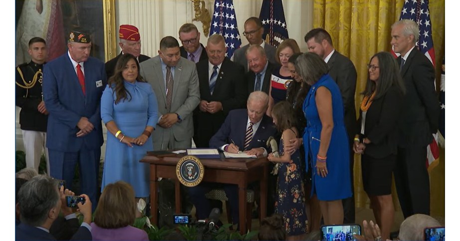 WWP Says Signing of PACT Act Marks 'A Great Day for Veterans'