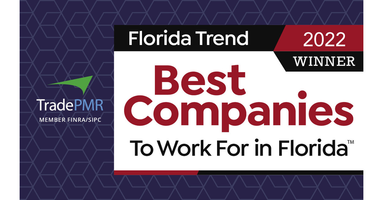 TradePMR Named as one of Florida's Best Companies to Work For