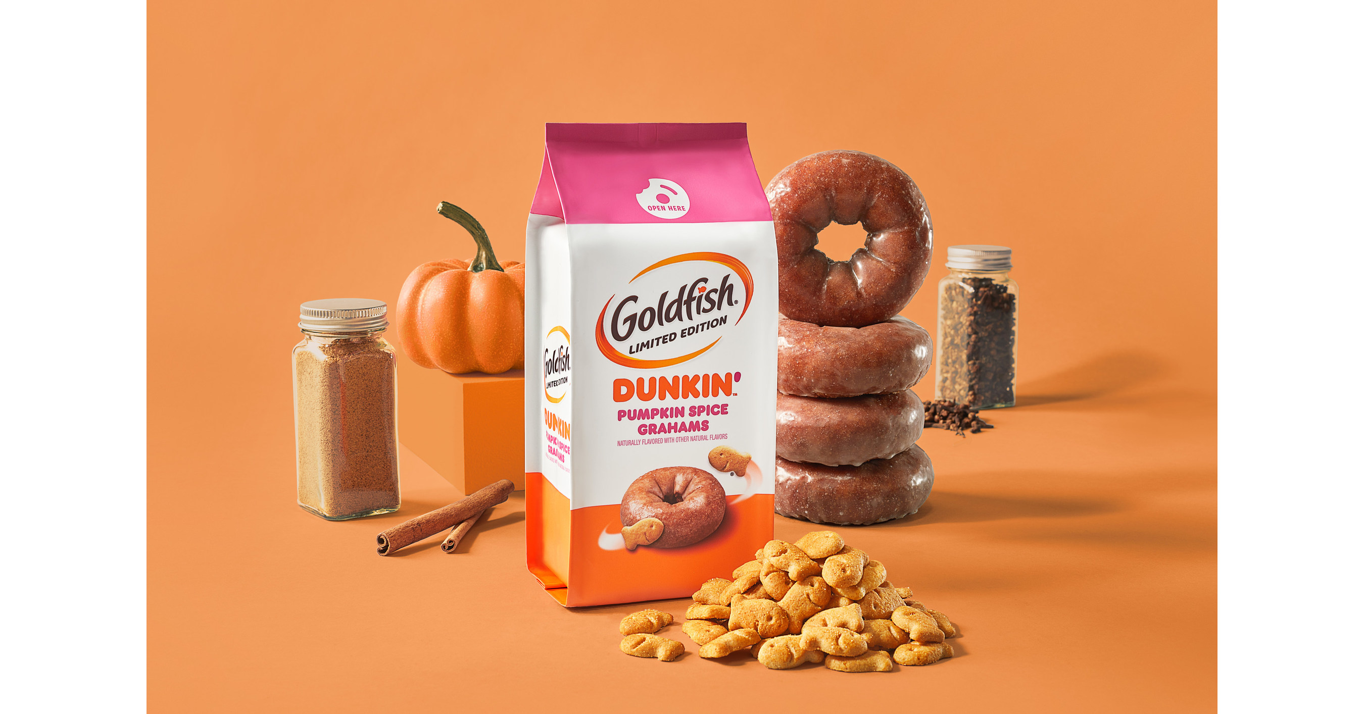 Goldfish® and Dunkin'® are Giving Pumpkin Spice Lovers a Flavor to Fall ...