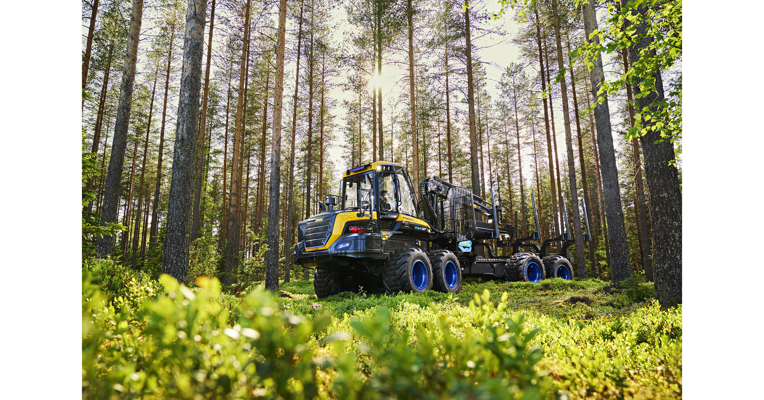 Ponsse launches new technology: an electric forest machine