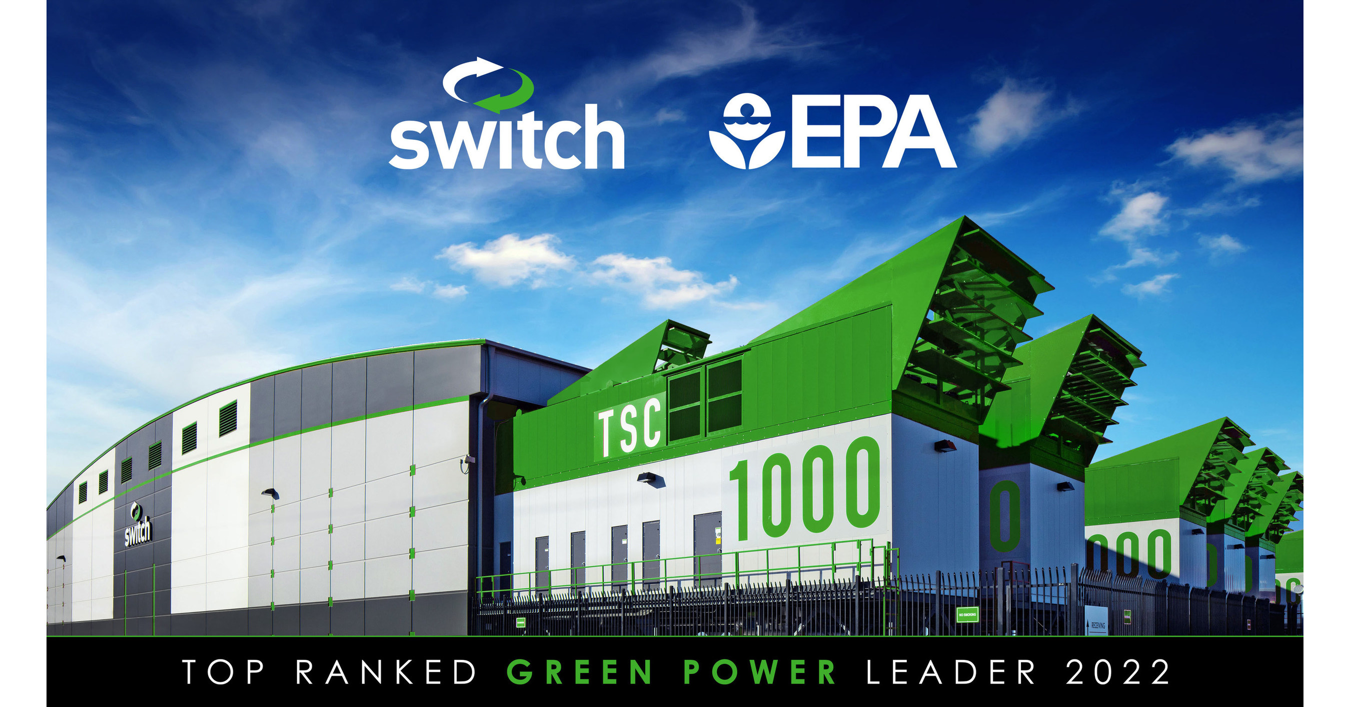 Switch Recognized by Environmental Protection Agency as a Top 10 Green ...