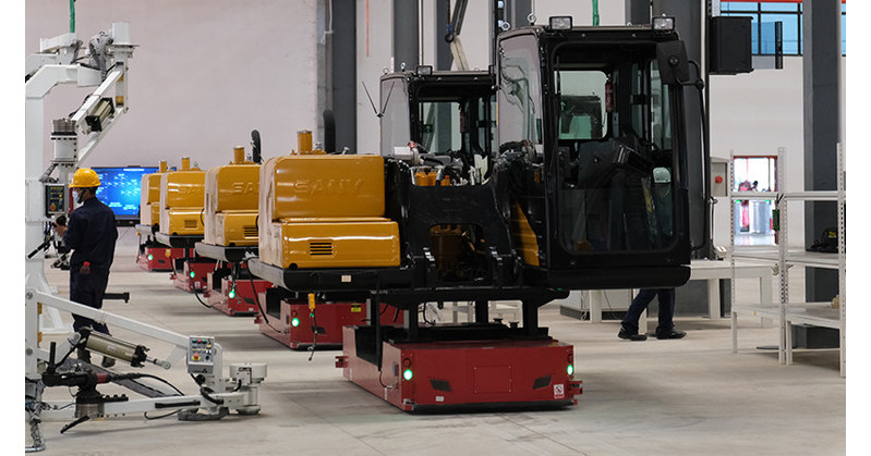 SANY becomes the first Chinese heavy equipment manufacturer to "export ...