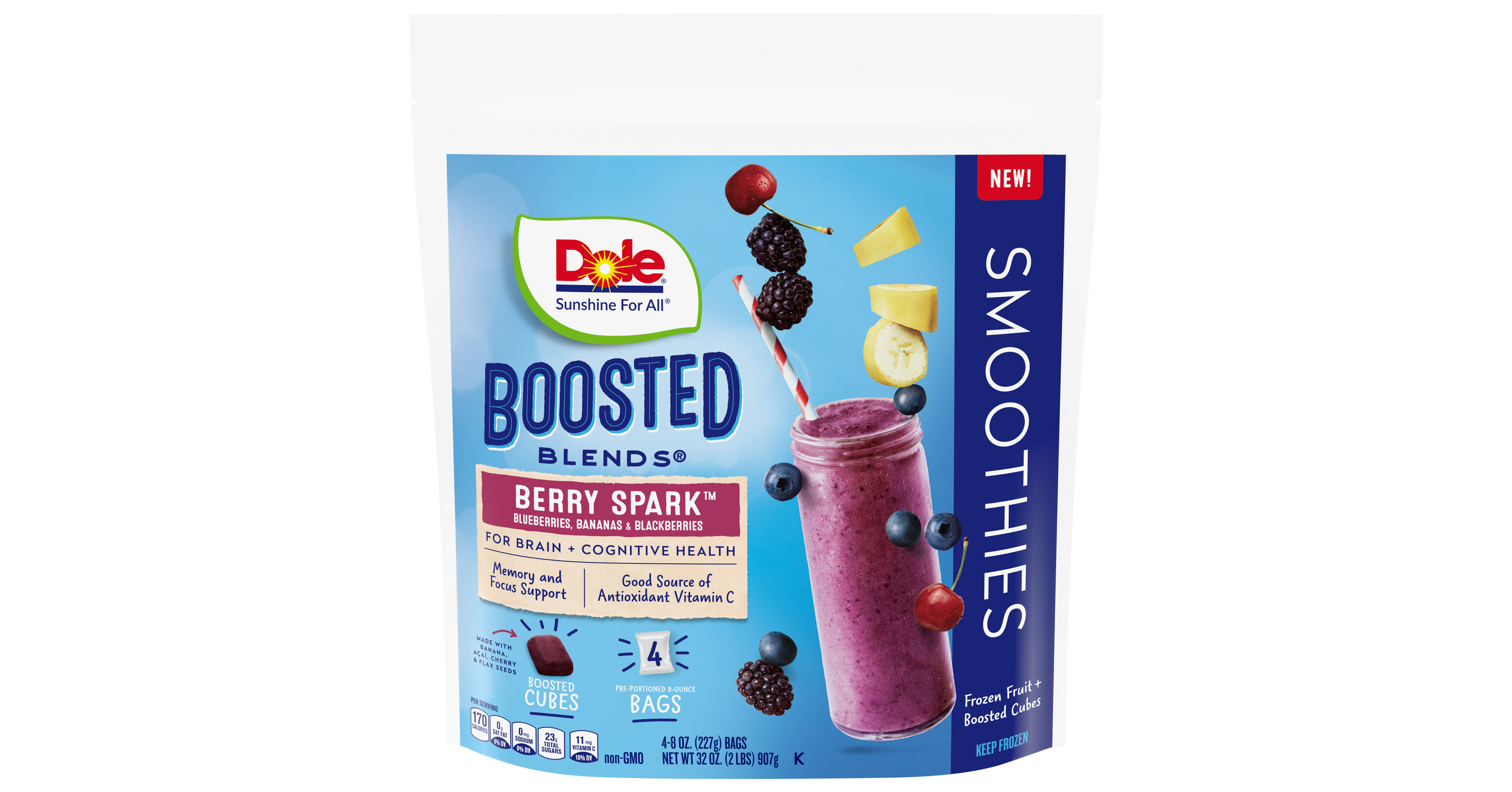 Dole Packaged Foods Sparks Innovation with New Functional Frozen Fruit ...