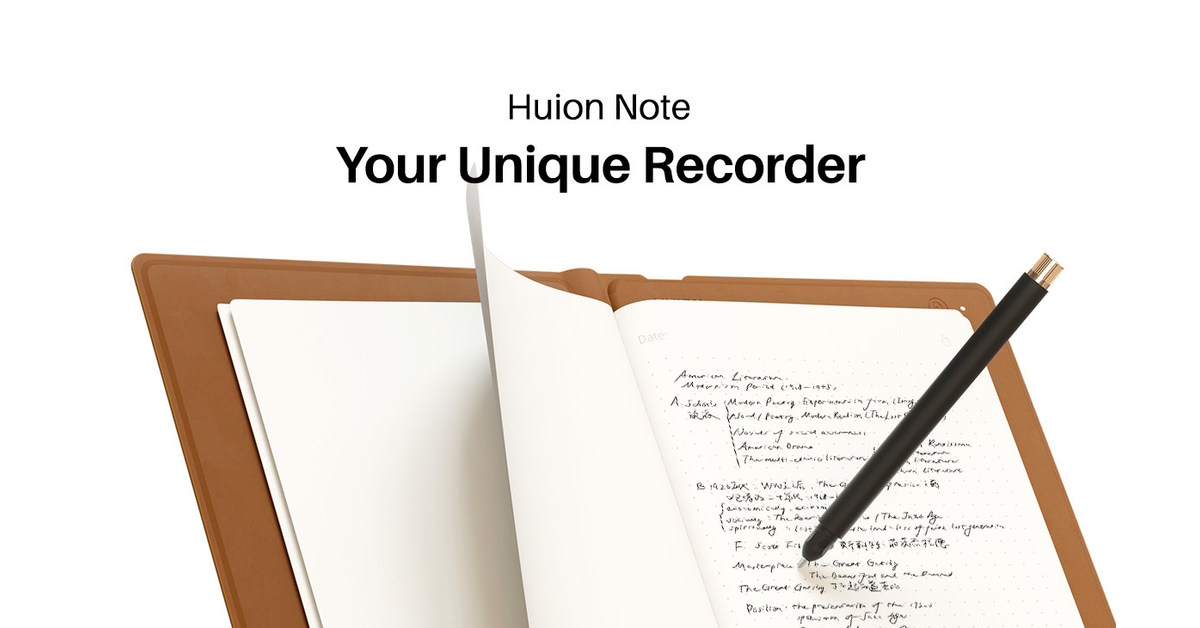 Huion Released the 1st Generation of Huion Note