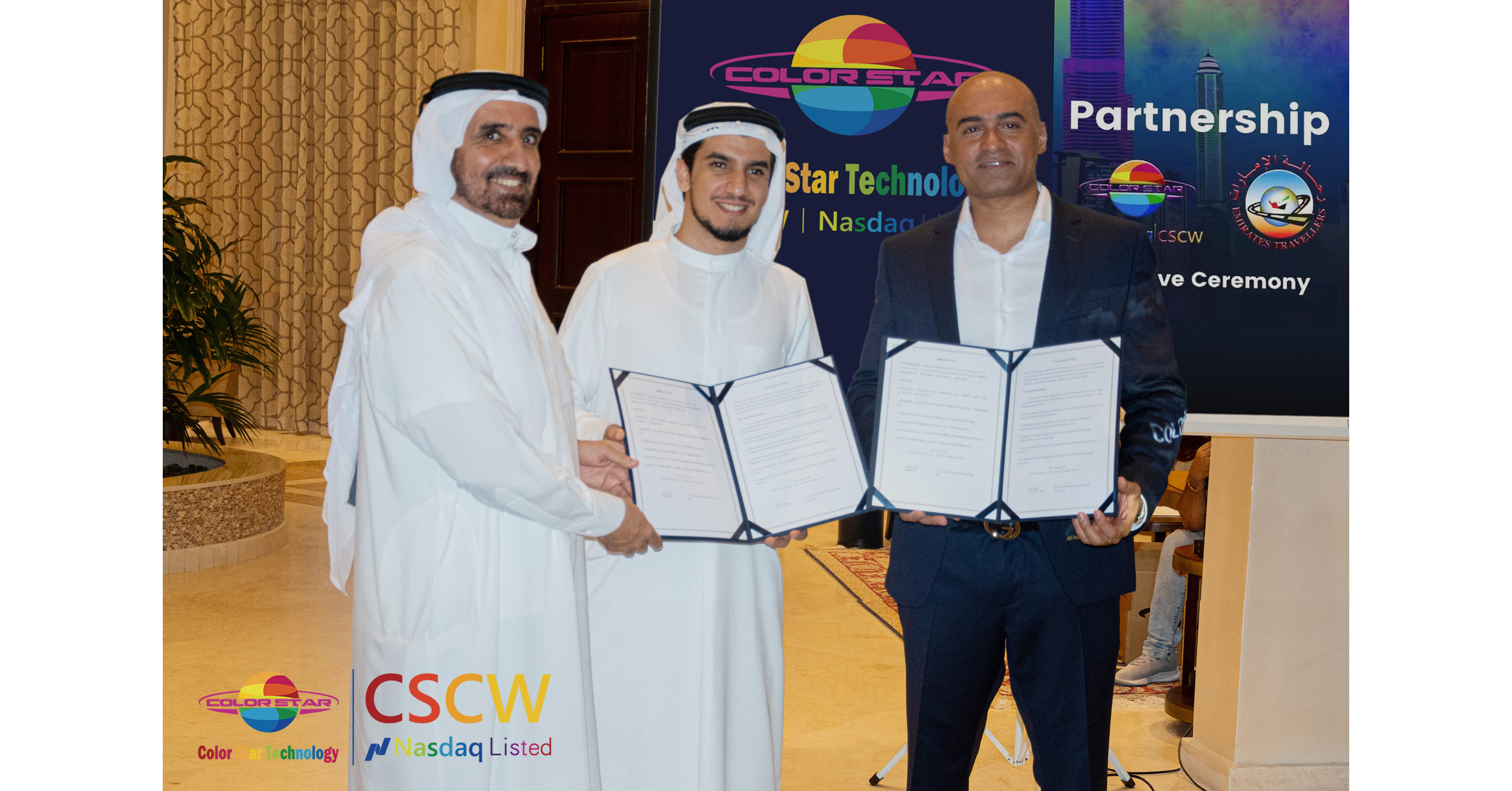Color Star Technology and Emirates Travellers' Festival form a ...