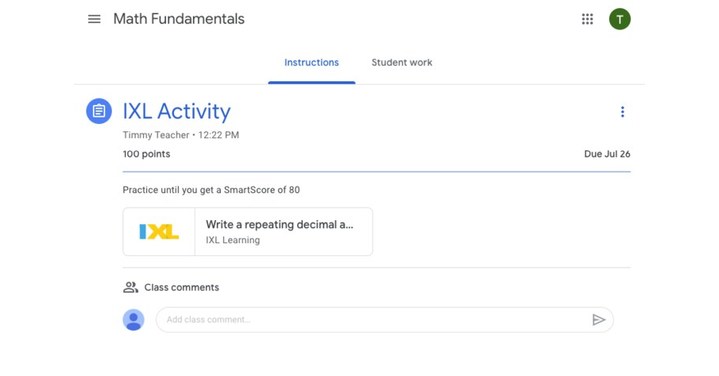 IXL Announces Google Classroom Add-on to Streamline Educational Experiences