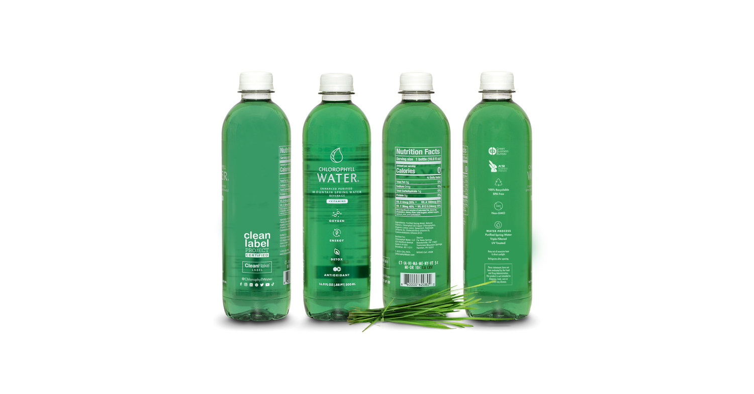 Chlorophyll Water® to Make Trade Show Debut at Plant Based World Expo