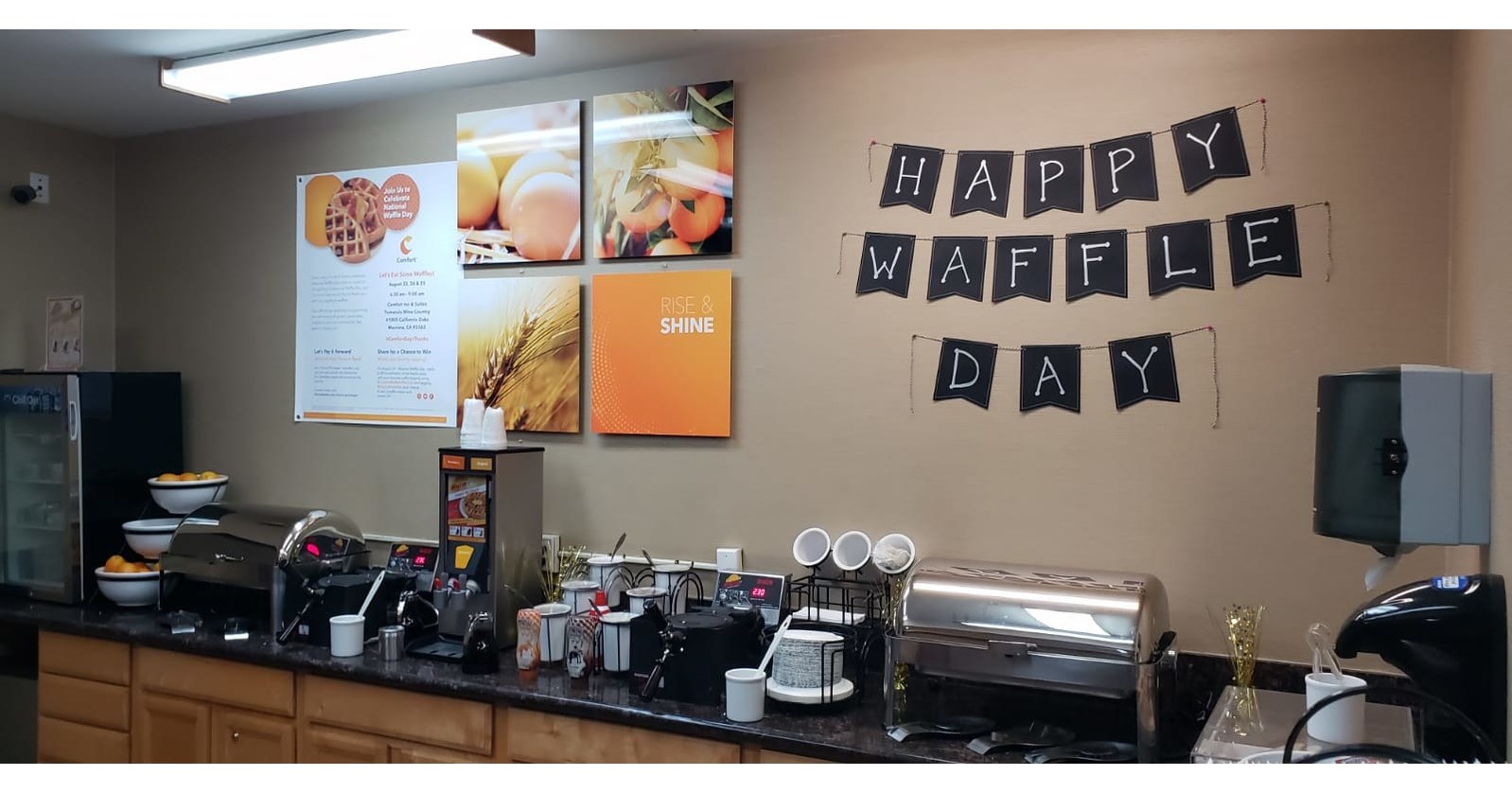 Comfort Hotels Unites Breakfast Lovers for National Waffle Day by ...