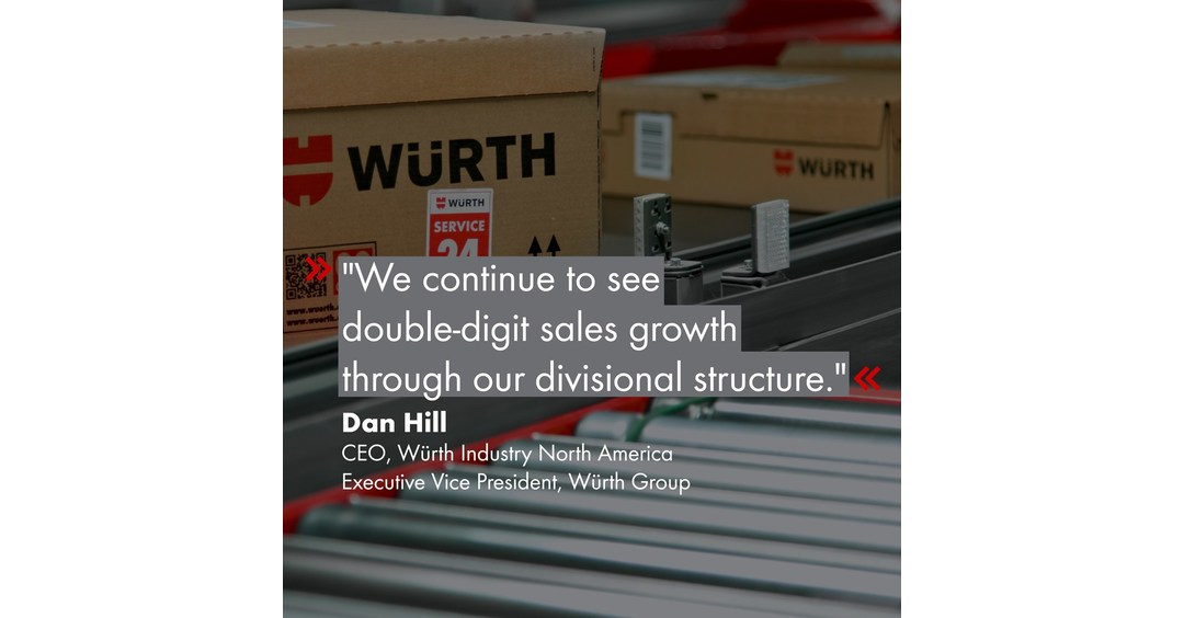 WÜRTH INDUSTRY NORTH AMERICA DELIVERS STRONG SALES RESULTS THROUGH ...