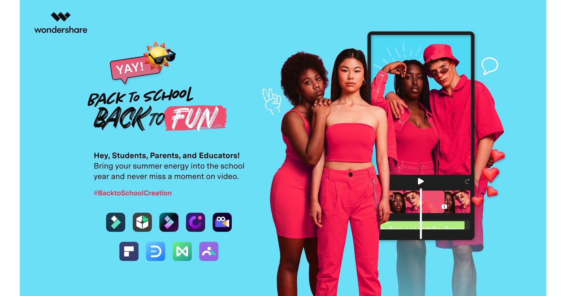"Back to School, Back to Fun" with Wondershare: Fill Your New School ...