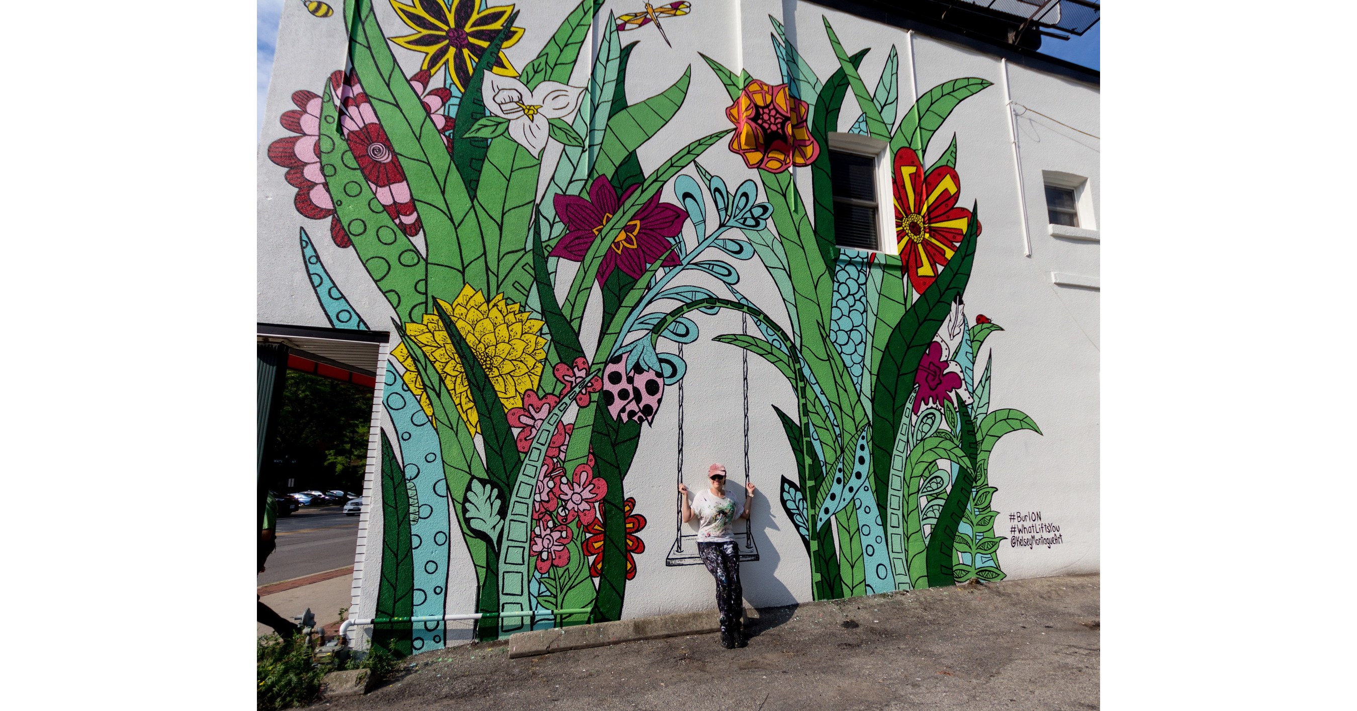 WORLD-RENOWNED ARTIST KELSEY MONTAGUE'S INTERACTIVE STREET ART BRINGS A ...