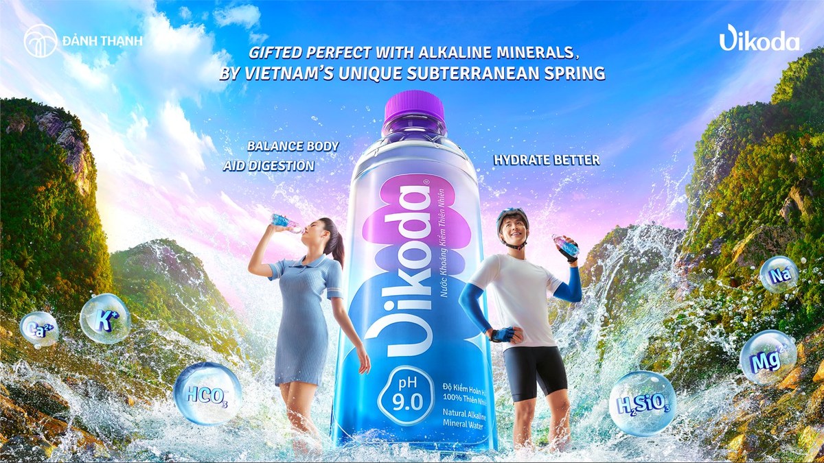 First Vietnam's natural mineral water brand provides perfect alkalinity ...