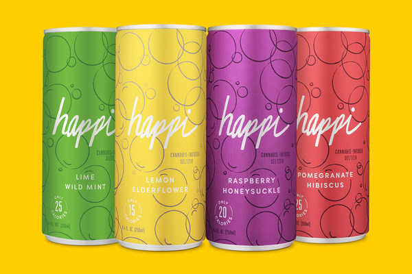 Happi Launches Cannabis-Infused Seltzer For Any Occasion in Maine