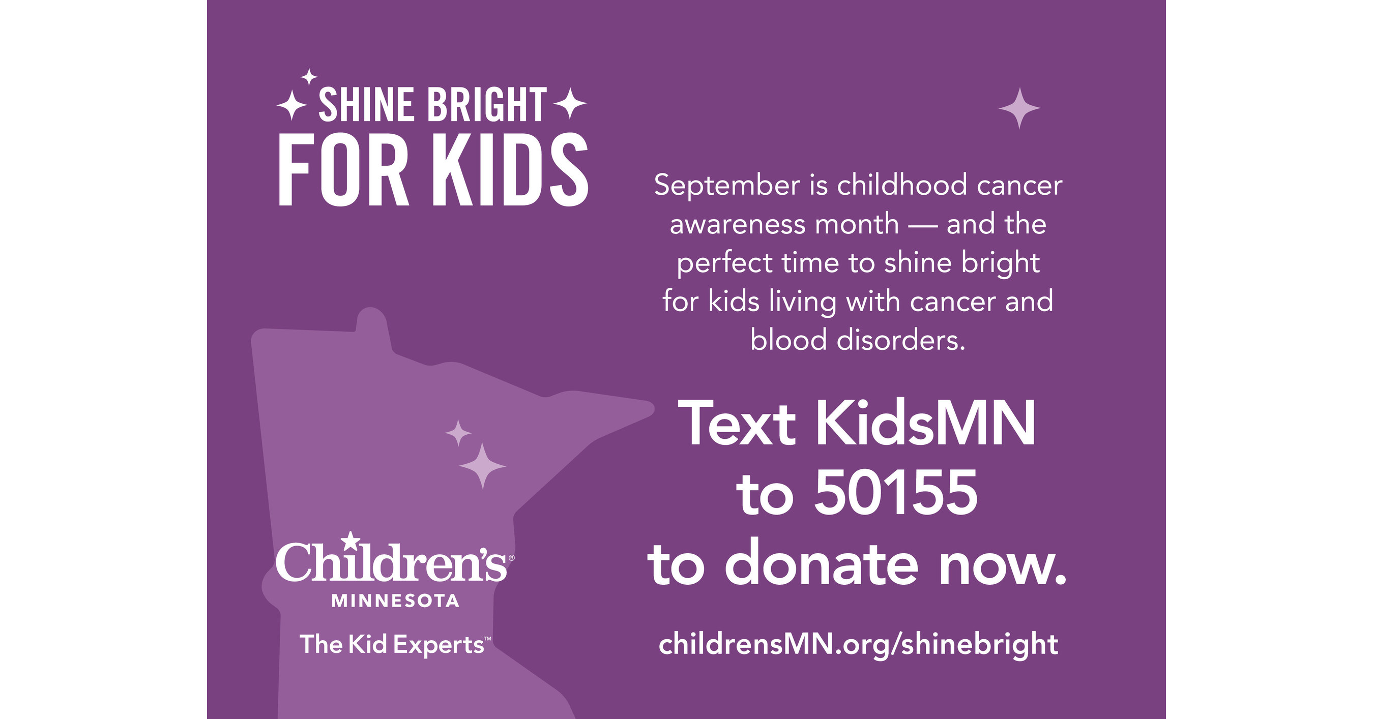 Children's Minnesota launches Shine Bright for Kids fundraiser to ...