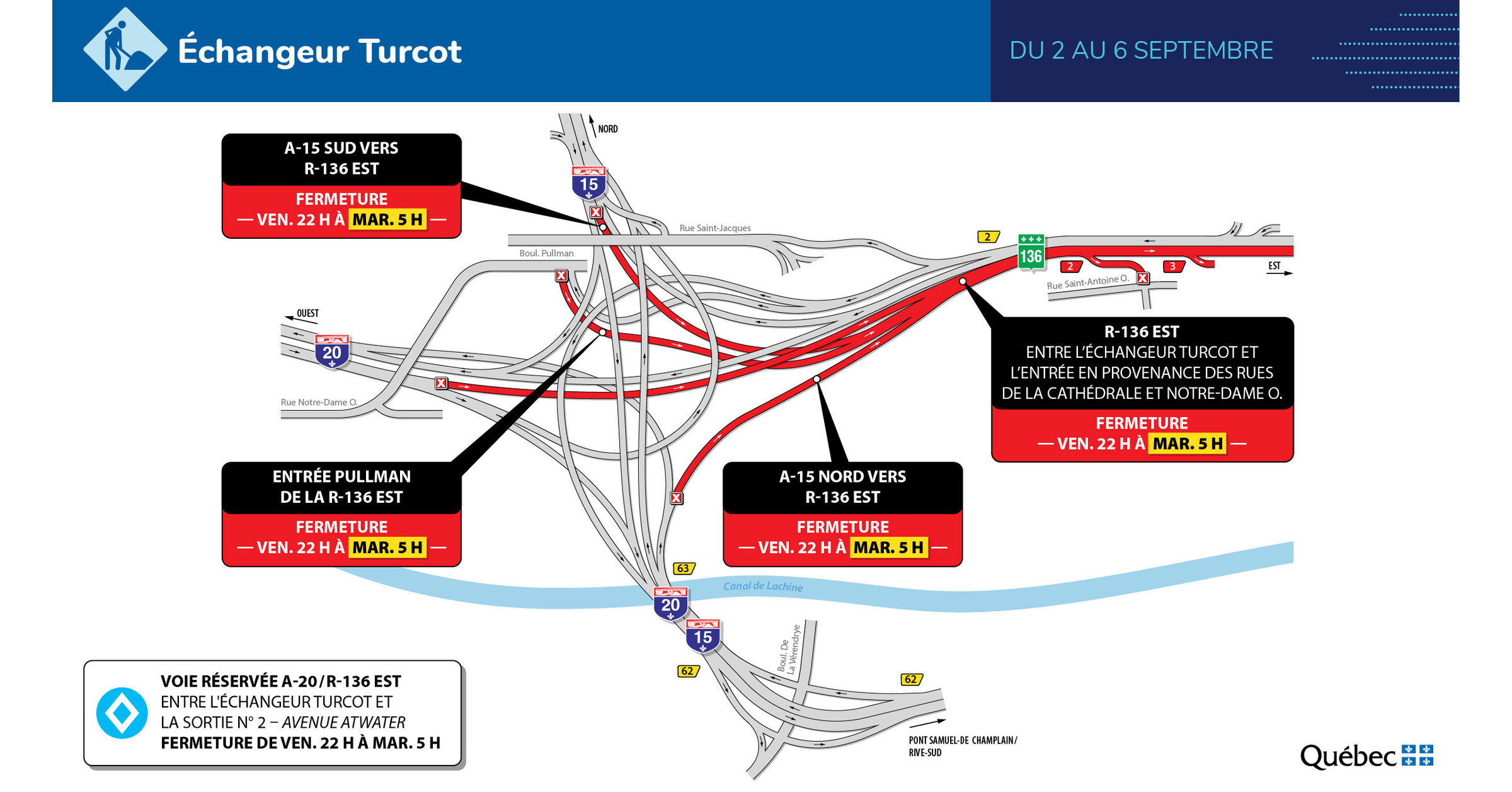 Échangeur Turcot et réfection majeure des tunnels Ville-Marie et Viger ...