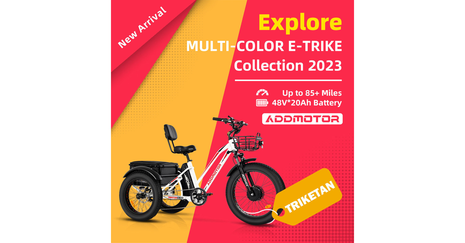 Addmotor Introduces its Triketan M-350 Electric Tricycle Model