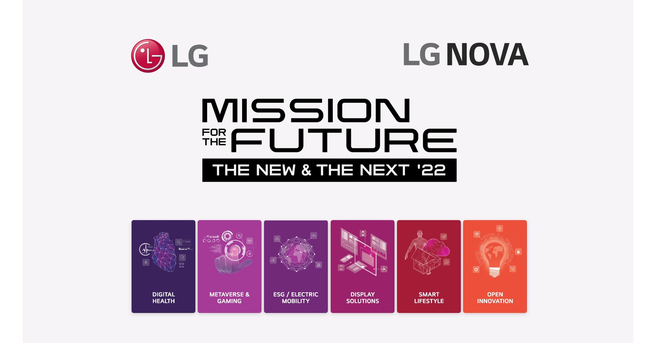 CALLING ALL INNOVATORS: LG SEEKS NEW COLLABORATORS TO CHANGE THE WORLD ...