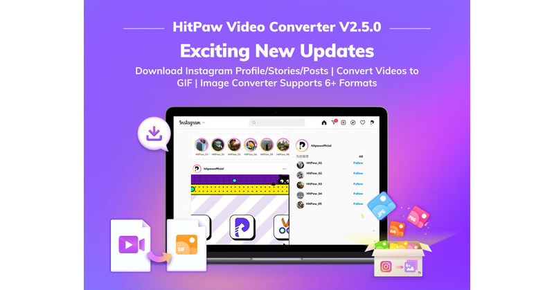 HitPaw Video Converter V2.5.0 Unveils Advanced Converting, Downloading ...