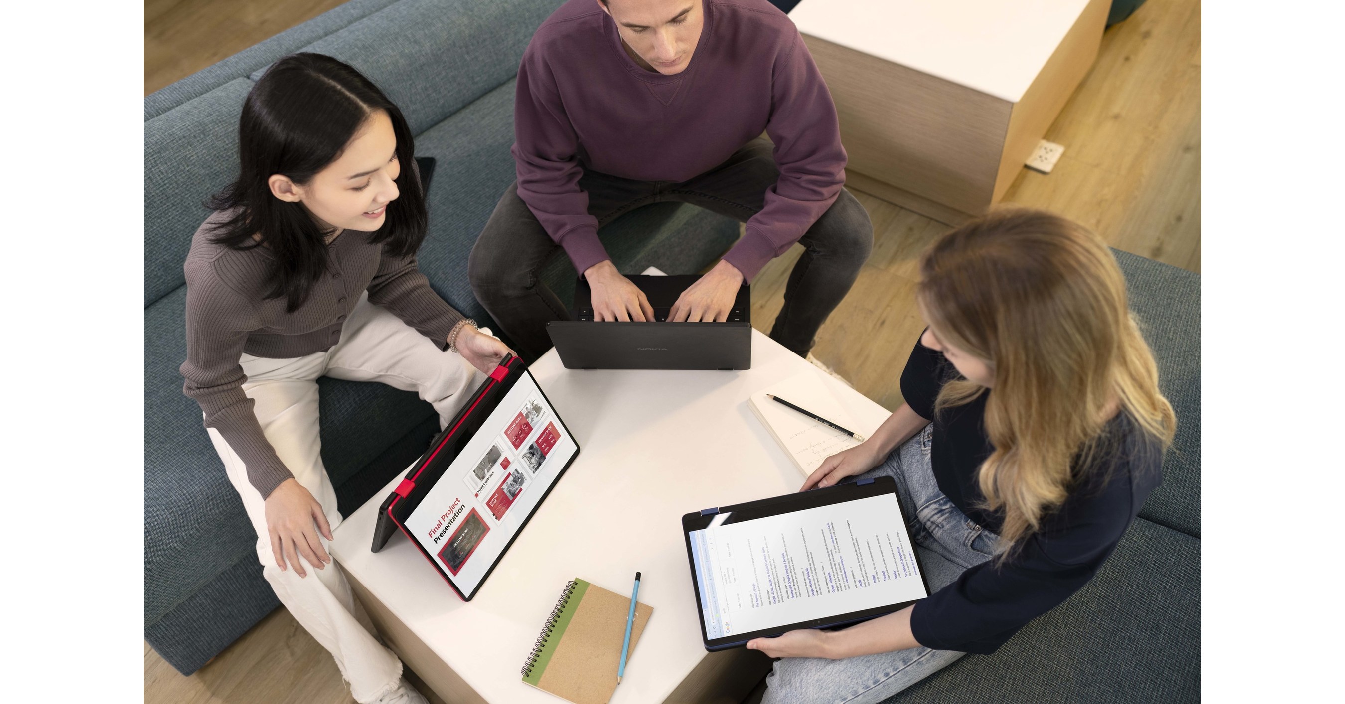 OFF Global unveils two new Nokia branded laptops: Nokia PureBook Fold ...