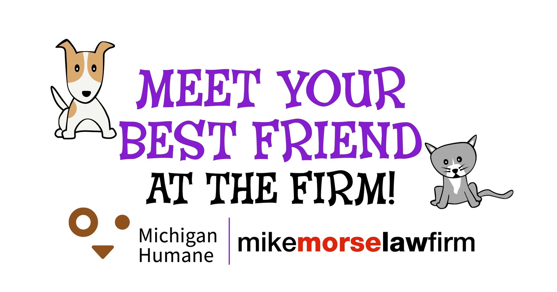 Mike Morse Law Firm To Host Pet Adoption Event With Michigan Humane