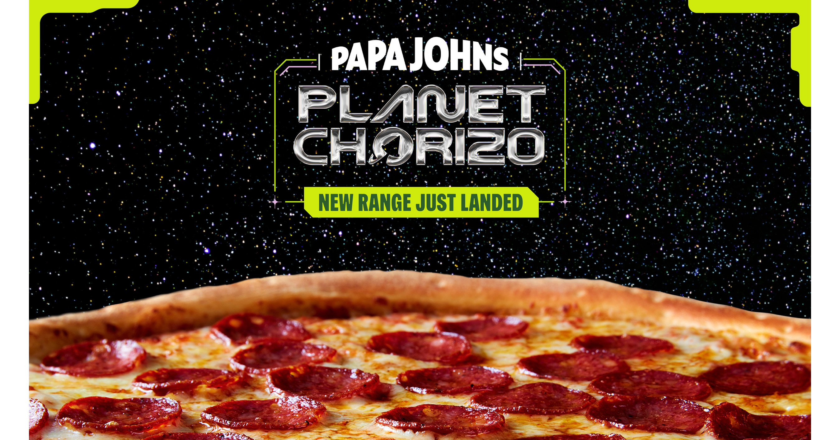FIRST SPACE-FLAVOURED PIZZA HITS EARTH