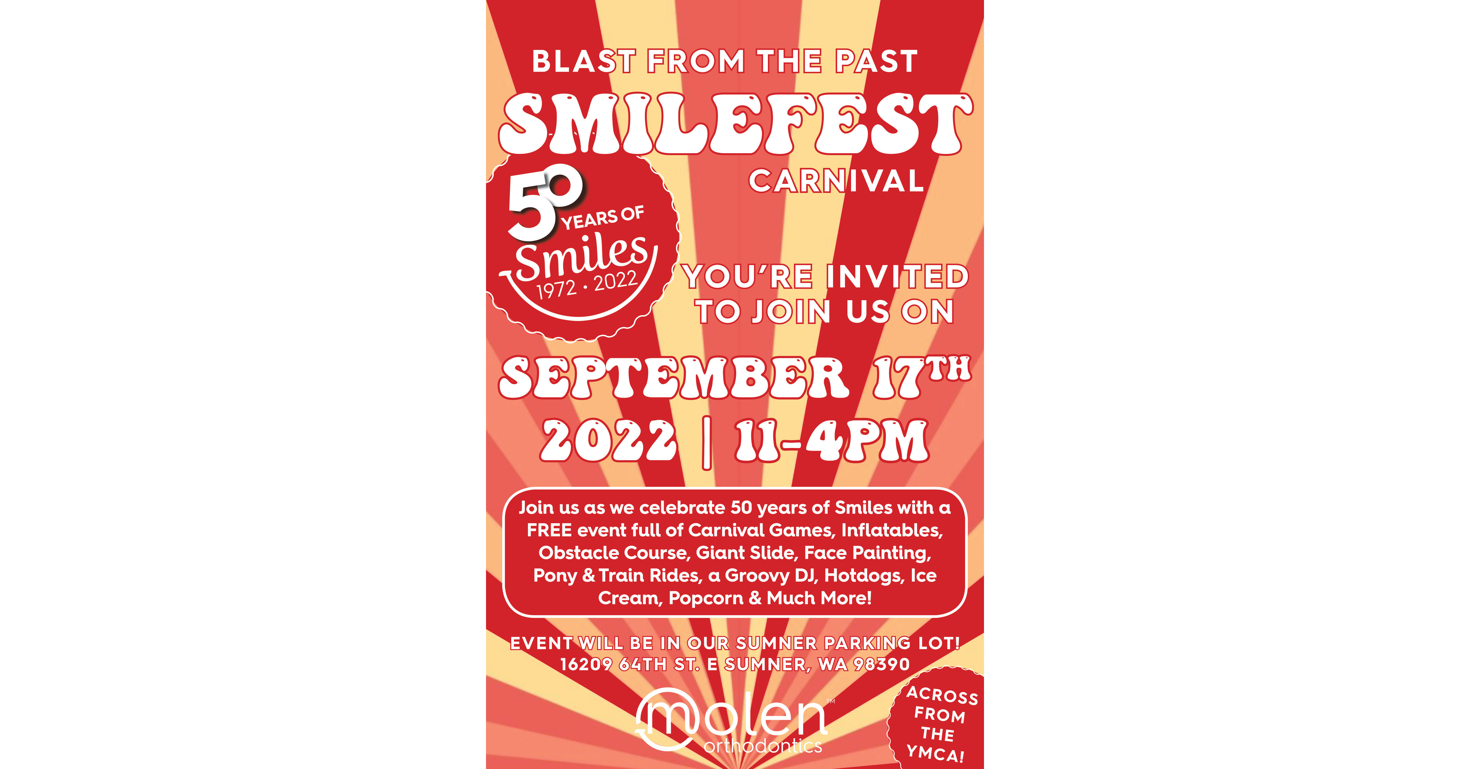 Molen Orthodontics Hosts Free Community Carnival Called SMILEFEST