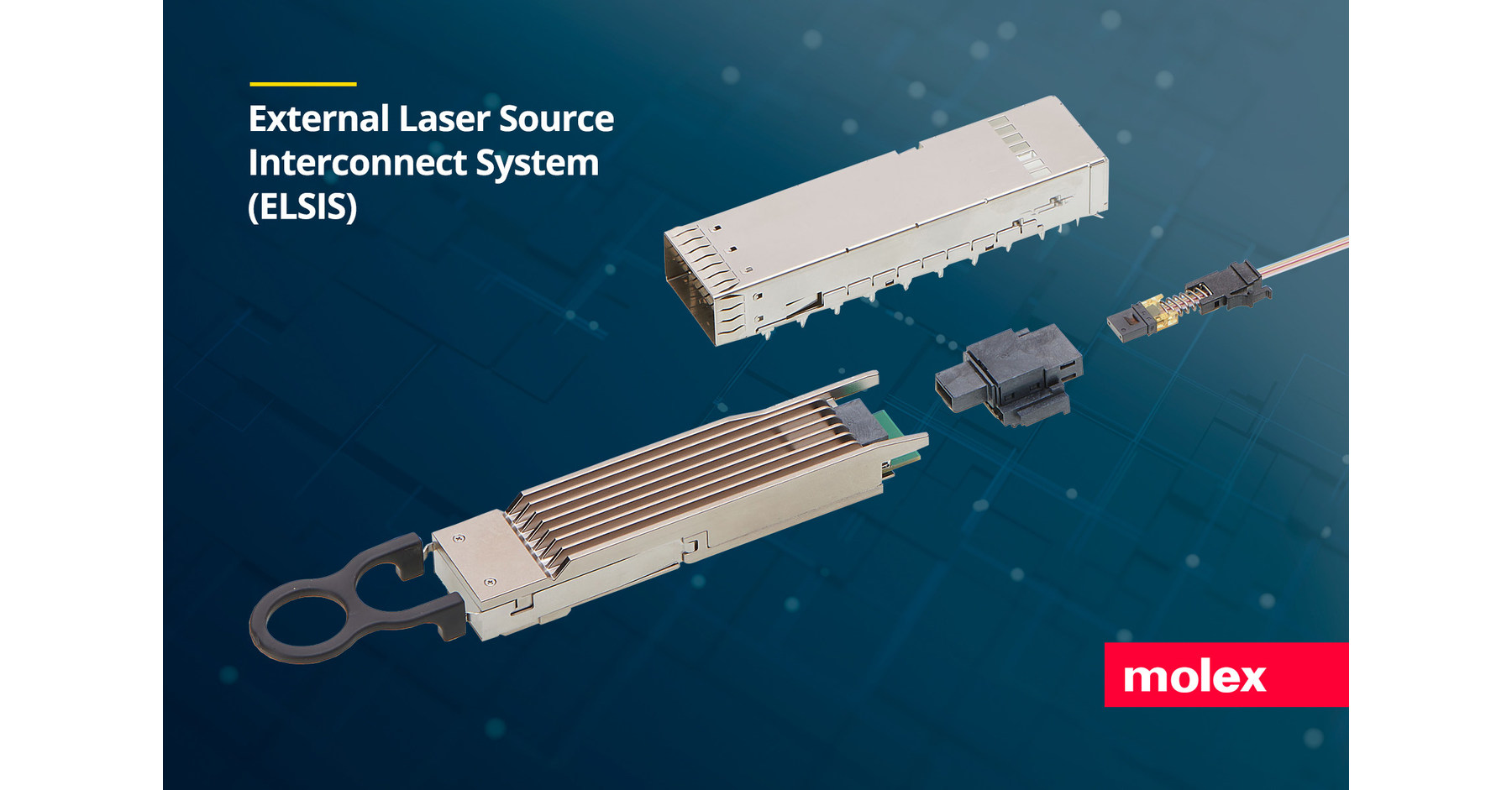 Molex Introduces First-to-Market Hybrid Optical-Electrical Interconnects for Co-Packaged Optics