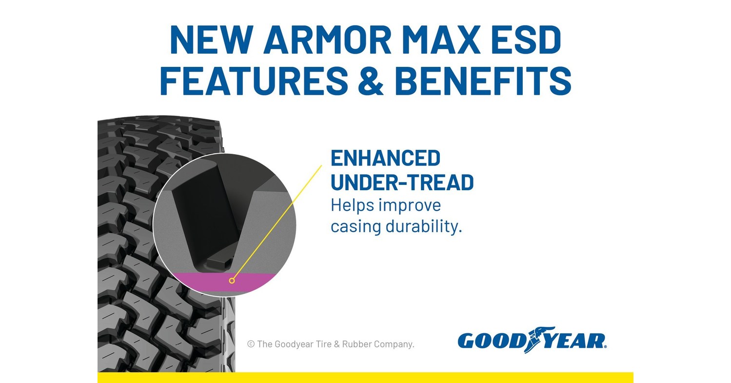 TERRAIN TAMED: GOODYEAR'S NEW MIXED SERVICE DRIVE TIRE, ARMOR MAX ESD, DELIVERS DURABILITY AND ...