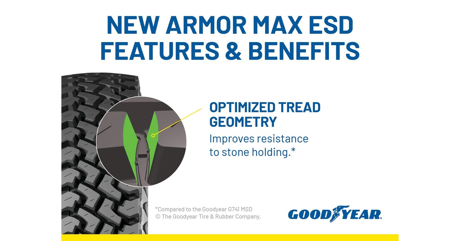 TERRAIN TAMED: GOODYEAR'S NEW MIXED SERVICE DRIVE TIRE, ARMOR MAX ESD ...