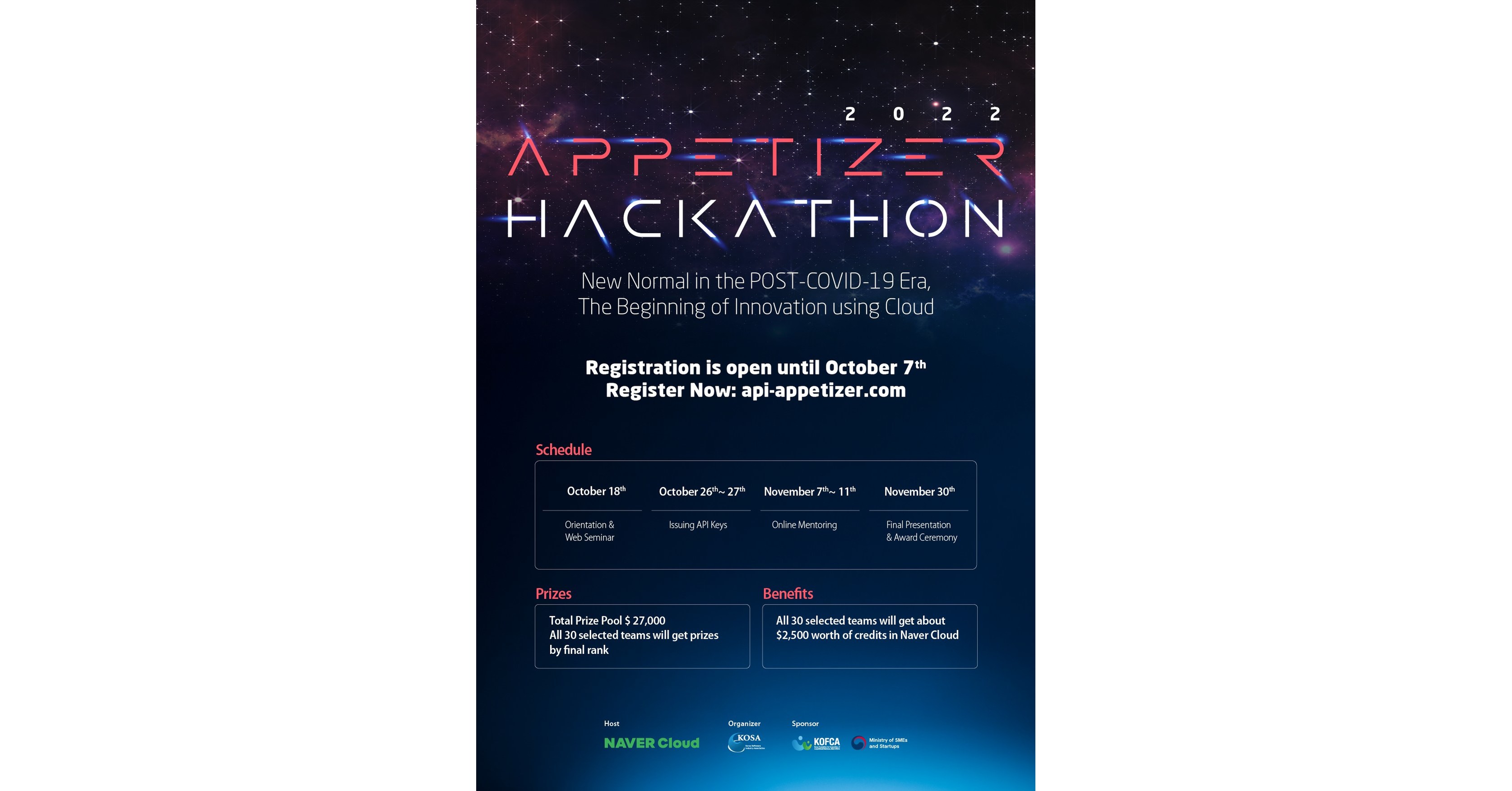 APPETIZER HACKATHON 2022 The golden opportunity to make the best of ...