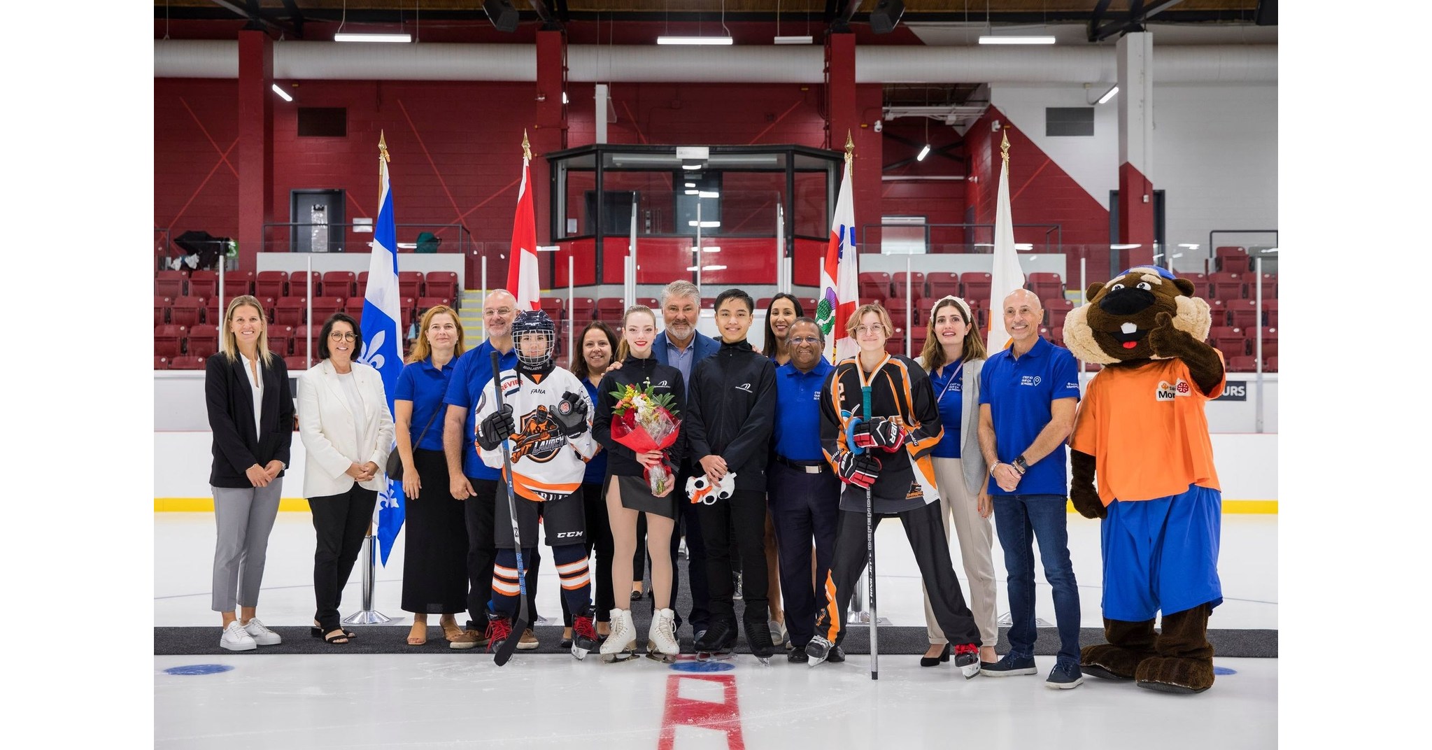 Grand celebrations to mark the reopening of the Aréna Raymond-Bourque